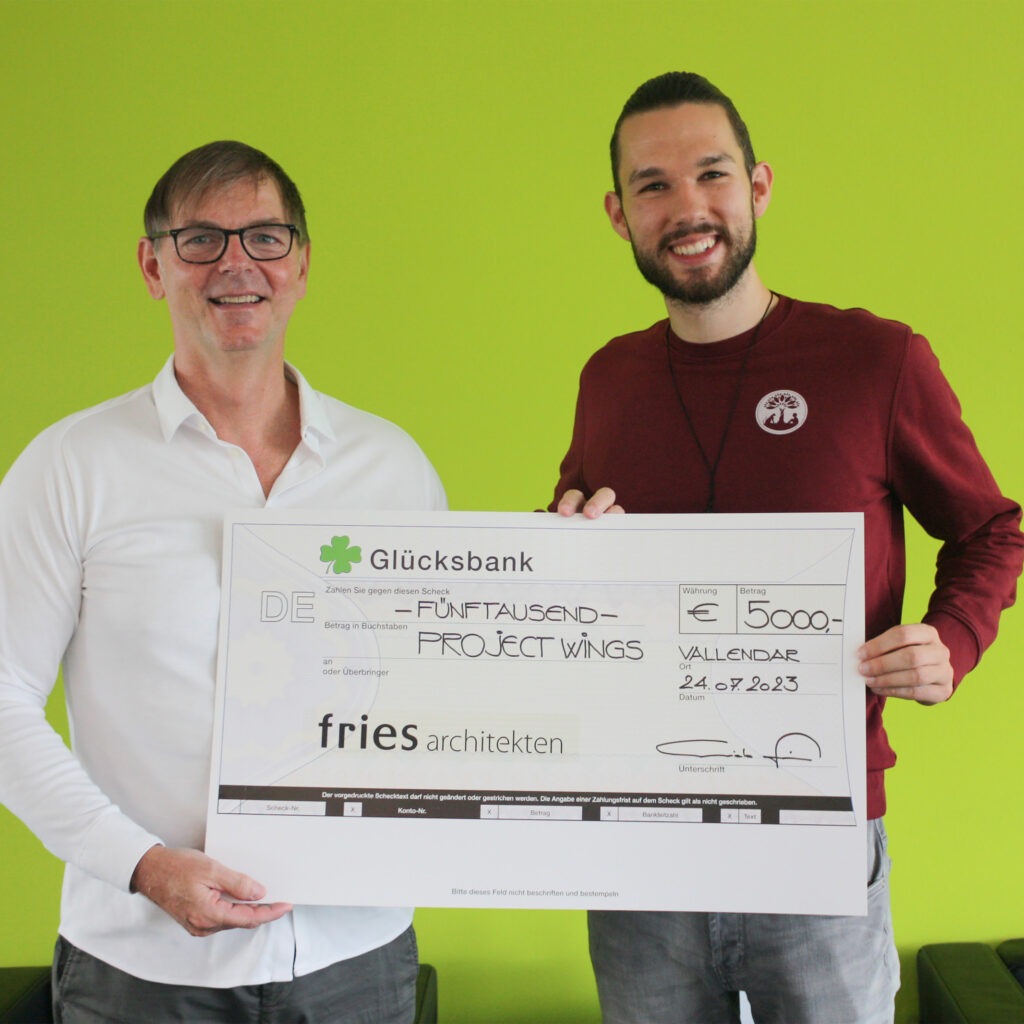 SPENDE AN PROJECT WINGS